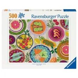 Puzzle Ravensburger "Leckeres Picknick", bunt, Puzzles, KinderB:49cm H:36cm, Pappe, Made in Germany, B:49cm H:36cm