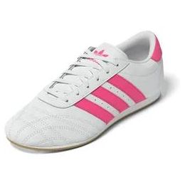 Sneaker Adidas ORIGINALS "Adidas TAEKWONDO LACE KIDS", M&auml;dchen, Gr. 37, pink (cloud wei&szlig;, lucid pink, gum 3), Leder, Synthetik, Schuhe Sneaker, f&uuml;r Kinder & Jugendliche