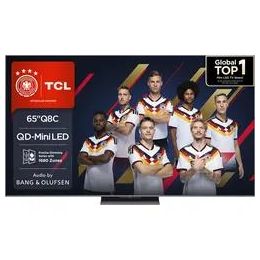 TCL Mini-LED-Fernseher "65Q8CX7", Energieeffizienz: D (A-G), schwarz, 65, Fernseher, Audio von Bang & Olufsen, Smart TV, Apple TV, 144Hz, 4K, Dolby Vision
