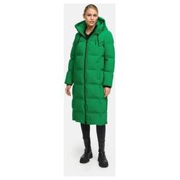 Winterjacke Marikoo "Tikoraa", Damen, Gr. M, smaragd gr&uuml;n, Obermaterial: 100% Polyester; Futter: 100% Polyester; Wattierung: 100% Polyester; &Auml;rmelfutter: 100% Polyester, Jacken Winterjacke, mit extra langem Schnitt und hohem Kragen