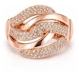 Fingerring "Paris", rosa (ros&eacute;golden), Collezione Alessandro, Fingerringe, Damen, Messing, Fingerring