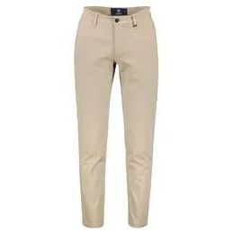 5-Pocket-Hose Lerros "Basic Chino in Strukturqualit&auml;t, SLIM FIT", Herren, Gr. 31, L&auml;nge 32, beige (sandy beige), 80% Baumwolle, 17% Lyocell, 3% Elas, slim fit, Hosen 5-Pocket-Hose