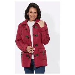Steppjacke Casual Looks, Damen, Gr. 42, rot (dunkelrot), 100% Polyester, Wattierung:100% Polyester, unifarben, Jacken Steppjacke
