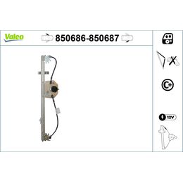 Valeo Fensterheber 850686 vorne links f&uuml;r Fiat Iveco Peugeot Citro&euml;n