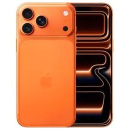 Apple Smartphone "iPhone 17 Pro Max", Energieeffizienz: A (A-G), orange (cosmic orange), 1000 GB, Mobiltelefone, Topseller