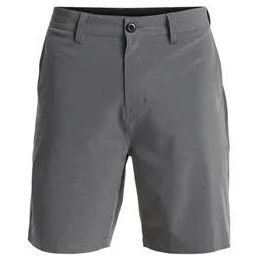 Badeshorts Quiksilver "Union Heather Amph 19", Herren, Gr. 38(XXL), US-Gr&ouml;&szlig;en, schwarz heather, Polyester, Badehosen Badeshorts