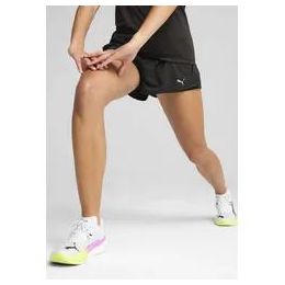 Laufshorts Puma "W RUN VELOCITY 2IN1 3 SHORT", Damen, Gr. XS, N-Gr, schwarz (Puma schwarz), Obermaterial: 88% Polyester, 12% Elasthan, unifarben, slim fit kniefrei, Hosen, mit DryCELL Technologie, mit Handytasche