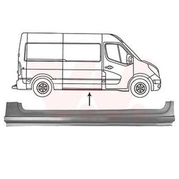 Van Wezel Einstiegblech 3799110 Schiebet&uuml;r