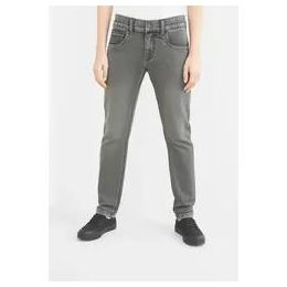 Slim-fit-Jeans name it "NKMTHEO XSLIM SWE JEANS 3113-TH NOOS", Jungen, Gr. 164, N-Gr, medium grau denim detail:washed, Denim/Jeans, Obermaterial: 70% Baumwolle, 27% Polyester, 3% Elasthan, unifarben, slim fit lang, Jeans Slim-fit-Jeans