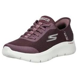 Sneaker Skechers "Skechers Sneaker Textil", Damen, Gr. 39, burgunder, Textil, Schuhe Sneaker