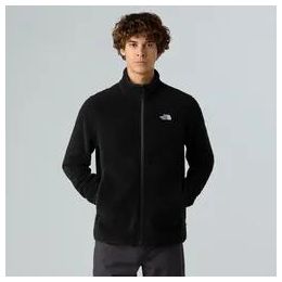 Fleecejacke The North Face "M GLACIER FLEECE JACKET", Herren, Gr. L, tnf schwarz, Obermaterial: 100% Polyester, normal, Jacken Fleecejacke, f&uuml;r Outdoor-Aktivit&auml;ten, atmungsaktiv, w&auml;rmeisolierend