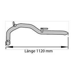VEGAZ Abgasrohr mr317 hinten f&uuml;r MERCEDES-BENZ VW