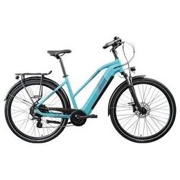 Z&uuml;ndapp E-Bike Z&Uuml;NDAPP "Z810" Gr. 50, blau (t&uuml;rkisblau), Elektrofahrr&auml;der, 50cm, 28 Zoll (71,12cm), Pedelec, Elektrofahrrad f&uuml;r Damen und Herren