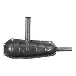 VEGAZ Endschalld&auml;mpfer rs2 hinten f&uuml;r RENAULT