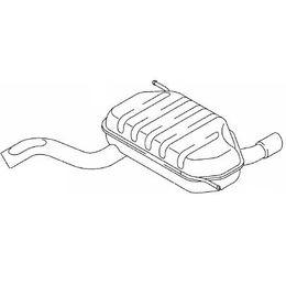 VEGAZ Endschalld&auml;mpfer sks112 f&uuml;r Skoda