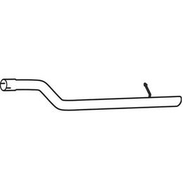 VEGAZ Abgasrohr skr14 hinten f&uuml;r SKODA