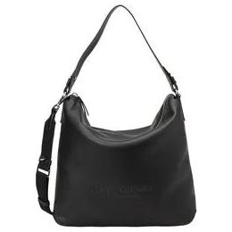 Marc O'Polo Hobo "Veka", Herren, Gr. B/H/T: 35cm x 34cm x 11cm, schwarz, Lederimitat, MARC O'POLO ACCESSORIES, Taschen Hobo, Damen Beuteltasche, Umh&auml;ngetasche, Schultertasche, Henkeltasche