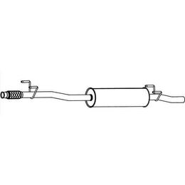 VEGAZ Vorschalld&auml;mpfer vs502 f&uuml;r VW