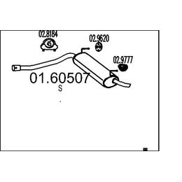 MTS MARKENTECHNIKSERVICEGMBH & CO. KG MTS Endschalld&auml;mpfer 0160507