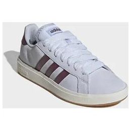 Sneaker Adidas SPORTSWEAR "GRAND COURT BASE 00S", Damen, Gr. 43, crsk, sharot, gum10, Leder, Synthetik, Schuhe Sneaker, Design auf den Spuren des Adidas Campus 00