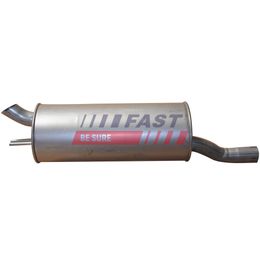 Fast Endschalld&auml;mpfer ft84120 hinten f&uuml;r Fiat