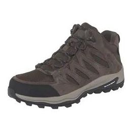 Wanderschuh Columbia "REDMONDTM IV MID WATERPROOF", Damen, Gr. 48, cordovan, tangy orange, Mesh, Synthetik, Schuhe Wanderschuh, wasserdicht