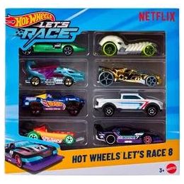 Hotwheels Spielzeug-Auto HOT WHEELS "Let ́s Race", bunt, Spielzeugfahrzeuge, Kinder, Metall, Sortierte Lieferung - Abbildungen dienen als Beispiele