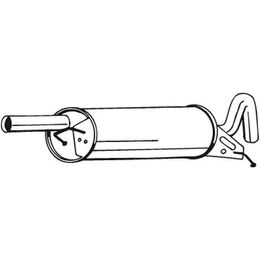 BOSAL Endschalld&auml;mpfer 233119 f&uuml;r VW