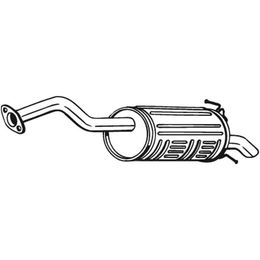 BOSAL Endschalld&auml;mpfer 163055 f&uuml;r HONDA