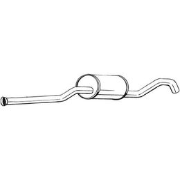 BOSAL Mittelschalld&auml;mpfer 278193 f&uuml;r Volvo