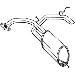 BOSAL Endschalld&auml;mpfer 278585 f&uuml;r HONDA