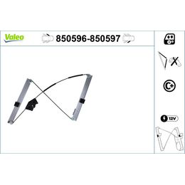 Valeo Fensterheber 850596 vorne links f&uuml;r Audi SEAT