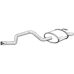 BOSAL Endschalld&auml;mpfer 279065 f&uuml;r Ford
