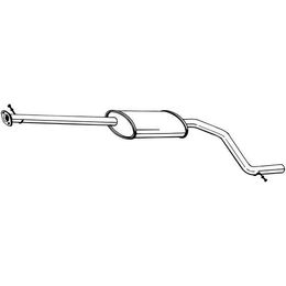BOSAL Mittelschalld&auml;mpfer 285057 f&uuml;r Ford