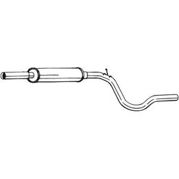 BOSAL Mittelschalld&auml;mpfer 279119 f&uuml;r VW