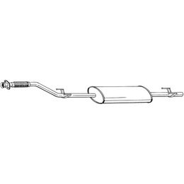 BOSAL Vorschalld&auml;mpfer 293209 f&uuml;r Mercedes