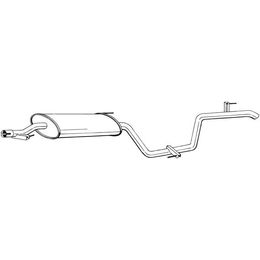 BOSAL Endschalld&auml;mpfer 292021 f&uuml;r Mercedes