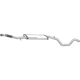 BOSAL Mittelschalld&auml;mpfer 294001 f&uuml;r Fiat Peugeot