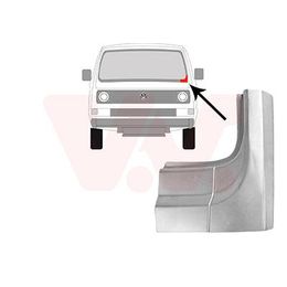 Van Wezel Frontscheibenrahmen 5870151 unten