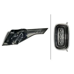 Hella Heckleuchte 2sd015693111 PY21W links f&uuml;r Opel