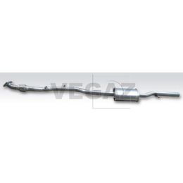 VEGAZ Mittelschalld&auml;mpfer os473 f&uuml;r Opel