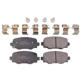 Blue Print Bremsbelagsatz, Scheibenbremse ada104281 Hinterachse f&uuml;r ALFA ROMEO JEEP Fiat