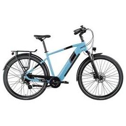 Z&uuml;ndapp E-Bike Z&Uuml;NDAPP "Z810" Gr. 52, blau (brillantblau), Elektrofahrr&auml;der, 52cm, 28 Zoll (71,12cm), Pedelec, Elektrofahrrad f&uuml;r Damen und Herren