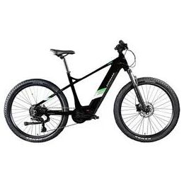 Z&uuml;ndapp E-Bike Z&Uuml;NDAPP "X900" Gr. 46, schwarz, Elektrofahrr&auml;der, 46cm, 27,5 Zoll (69,85cm), Pedelec, Elektrofahrrad f&uuml;r Damen und Herren, MTB