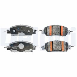 DELPHI Bremsbelagsatz, Scheibenbremse lp5040ev f&uuml;r HONDA