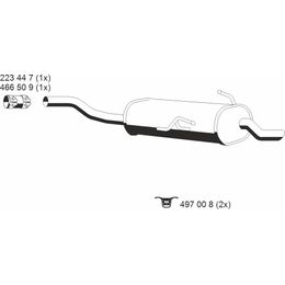 Ernst Endschalld&auml;mpfer 250009 f&uuml;r BMW