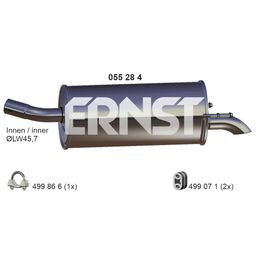 Ernst Endschalld&auml;mpfer 055284 f&uuml;r Opel GM
