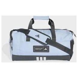 Sporttasche Adidas PERFORMANCE "4ATHLTS DUFFELBAG S", Gr. B/H/T: 45,5cm x 23cm x 20cm, glow blau, sanftes wei&szlig;, Polyester, Taschen Sporttasche