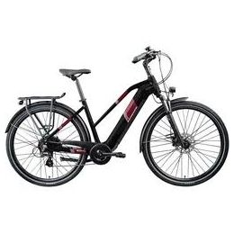 Z&uuml;ndapp E-Bike Z&Uuml;NDAPP "Z810" Gr. 50, schwarz (schwarz, rot), Elektrofahrr&auml;der, 50cm, 28 Zoll (71,12cm), Pedelec, Elektrofahrrad f&uuml;r Damen und Herren