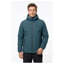 Funktionsjacke Jack Wolfskin "PAMIR JKT M", Herren, Gr. XL, aluminium bl, Obermaterial: 100% Polyamid. Futter: 100% Polyester. Wattierung: 100% Polyester, normal, Jacken Funktionsjacke, &Uuml;bergangsjacke f&uuml;r kalte, feuchte und nasse Wetterbedingungen